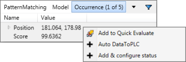Using the Quick Watch flyout panel and callout annotations